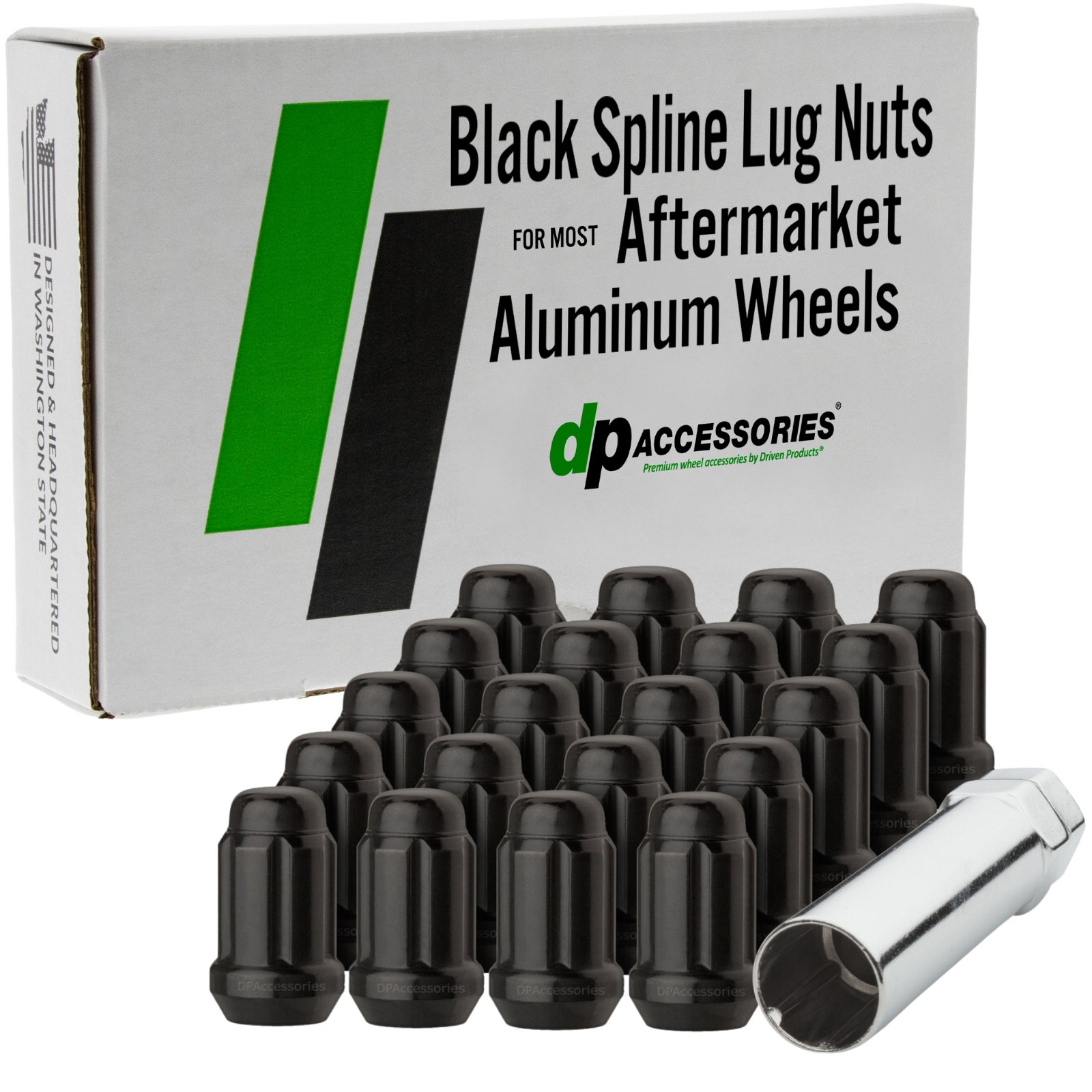 Black Lug Nuts for 2022-2024 Hyundai Tucson with Aftermarket Wheels | eBay